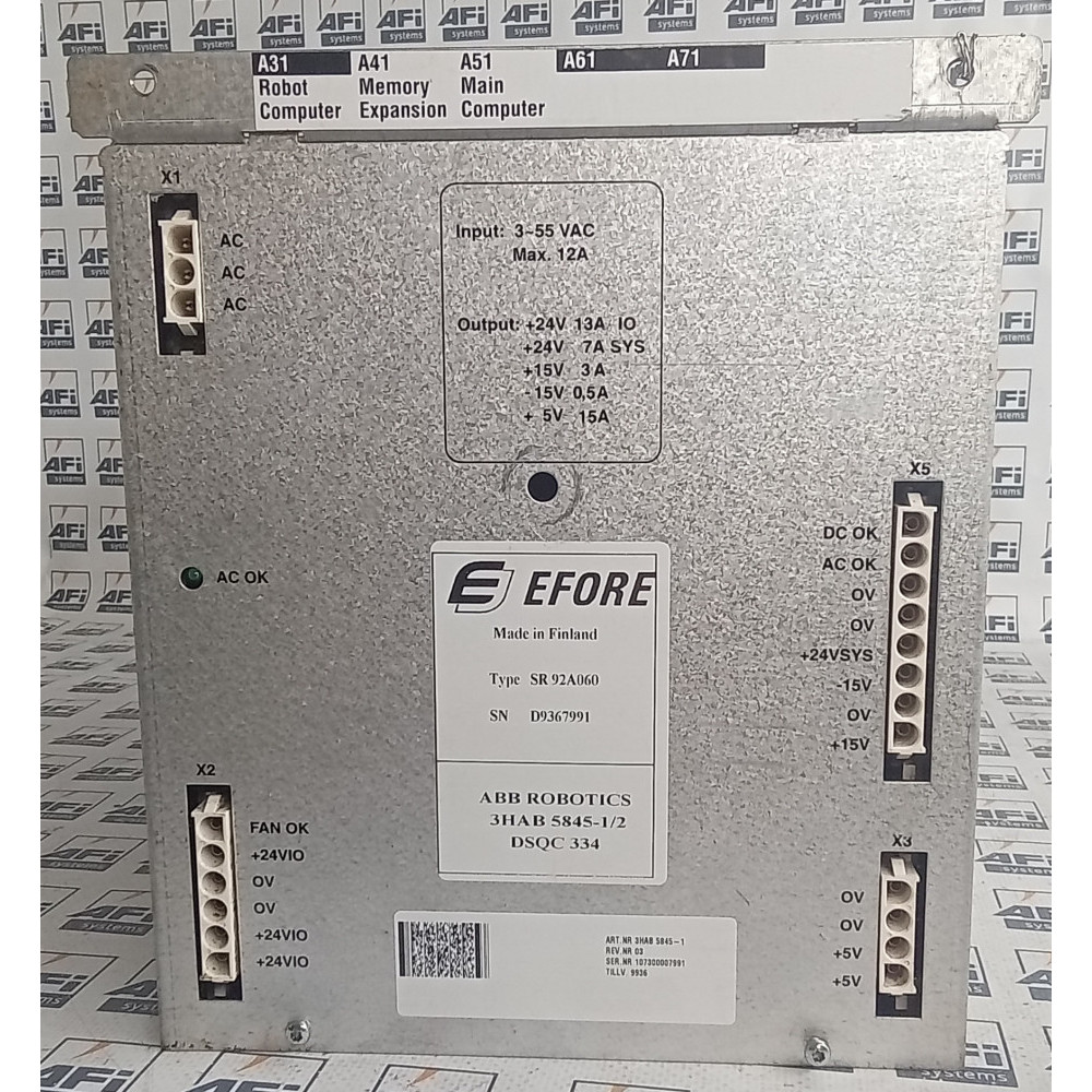 3HAB5845-1 ABB from AFI Systems