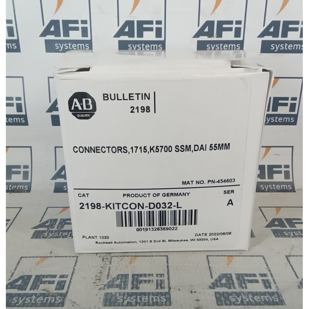 Allen Bradley 2198-KITCON-D032-L Connector Kit