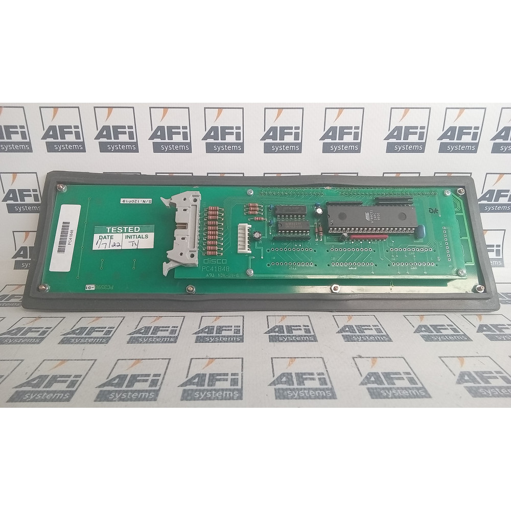 Disco Hi-Tec KPU-OPN-98A00 / PC41848 Operator Panel Unit, Keyboard