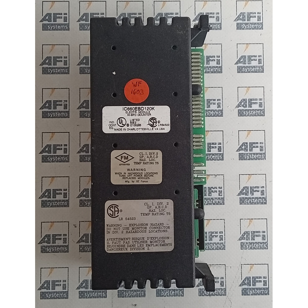 GE Fanuc IC660EBD120K High Speed Counter PLC Module
