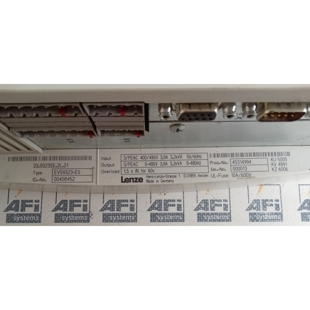 EVS9323-ES Lenze from AFI Systems