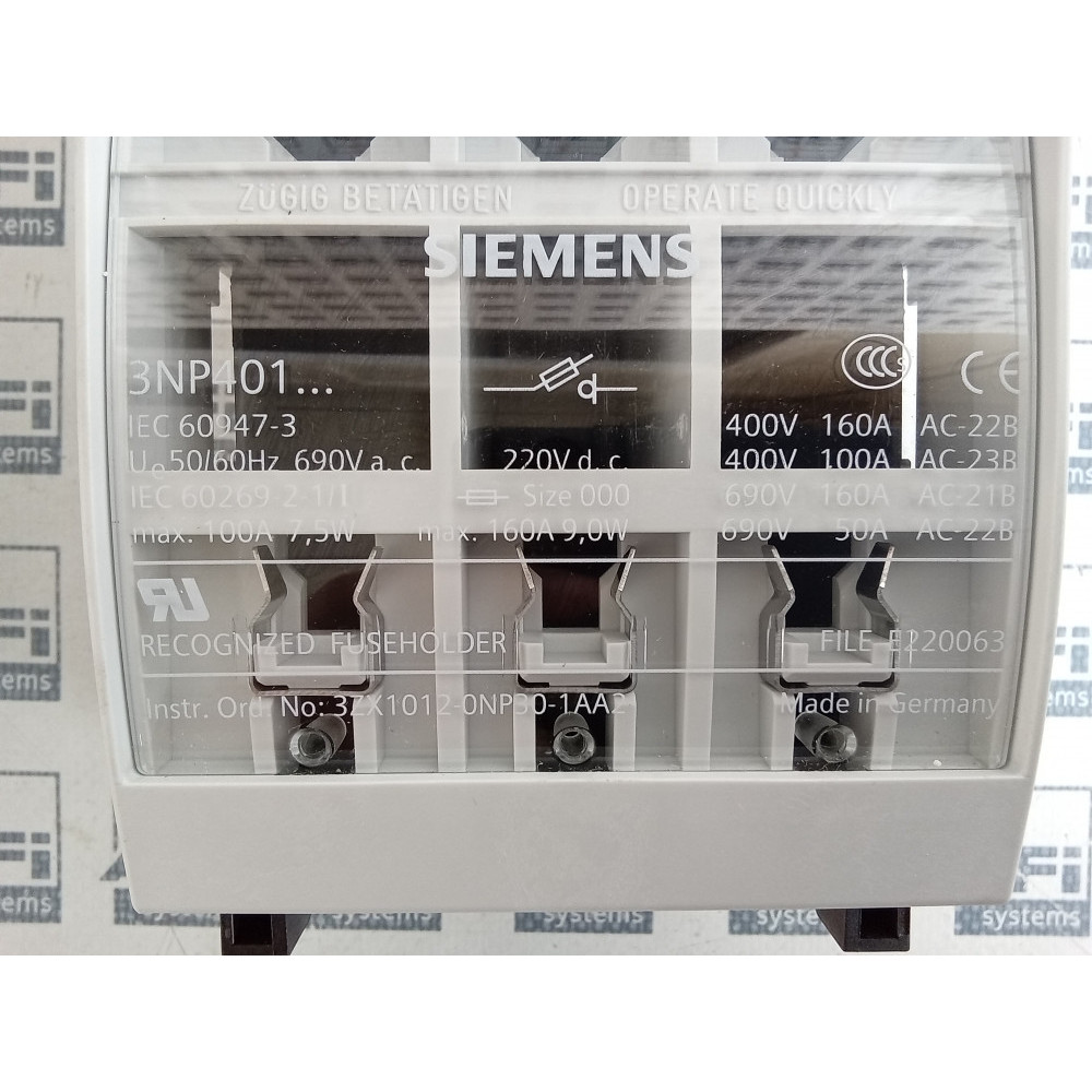 3NP4010-0CH01 Siemens from AFI Systems