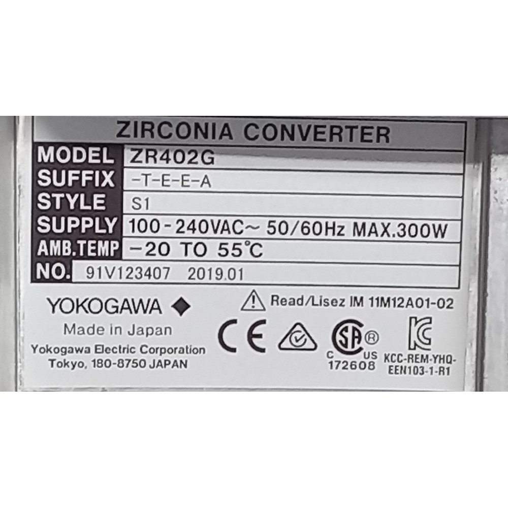 ZR402G-T-E-E-A Yokogawa from AFI Systems